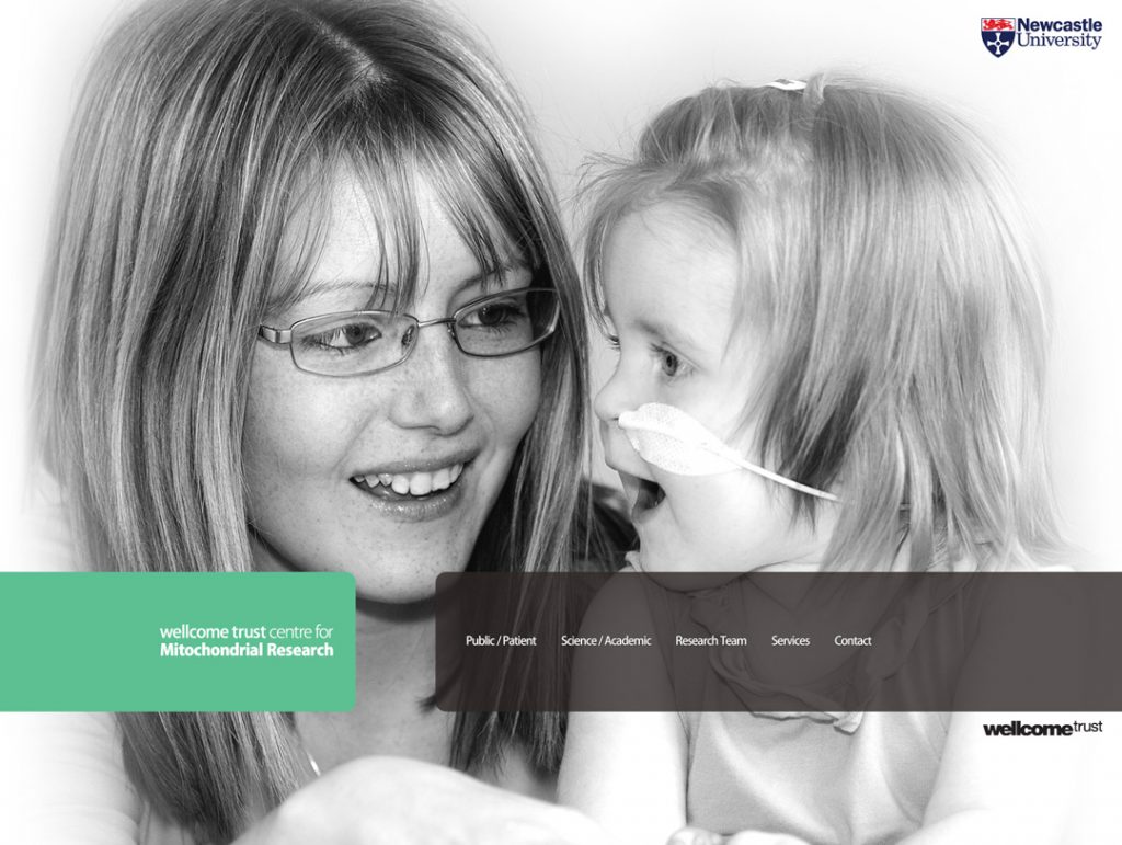 Wellcome Trust Centre for Mitochondrial Research Website : 4pt Limited